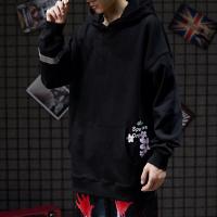 China BEIANJI S 3XL Running Sports Floral Print Hoodie Oversized for sale