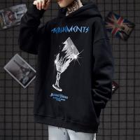 China OBM Tide Brand Ins Abstinence Men Cool Hoodies 170-280GMS Minimalist for sale