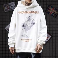 China OBM Tide Brand Ins Abstinence Men Cool Hoodies 170-280GMS Minimalist for sale