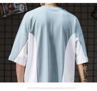 China Cotton Plain Loose Drop Shoulder Oversized Tee XS To XXL Hip Hop T Shirt For Men for sale