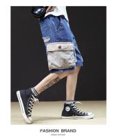 China OEM ODM Vintage Washed Distressed Jeans Men'S Lightweight Cargo Shorts For Summer for sale