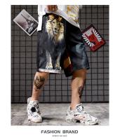 China 3XL 4XL Plus Size Baggy Five Cent Tie Dye Shorts Athletic Basketball Half Pant for sale