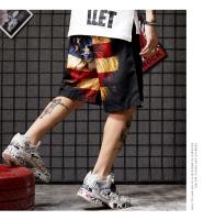 China 3XL 4XL Plus Size Baggy Five Cent Tie Dye Shorts Athletic Basketball Half Pant for sale