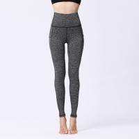 China 27% 25% 22% Spandex Blended Ladies Yoga Wear With Side Pocket for sale