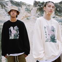 China OEM ODM Baggy Pullover Ladies Oversized Hoodies Anti Wrinkle for sale