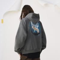 China Custom Harajuku Oversized Ladies Hoodies Anti Shrink Durable for sale