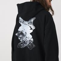 China S-XL Solid Color Pullover Ladies Oversized Hoodies for sale