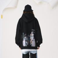 China Autumn Breathable Polyester Cotton Hoodies Regular Sleeve for sale