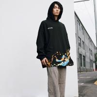 China Polyester Cotton Fleece Ladies Oversized Hoodies 340gsm With Kangroo Pocket for sale