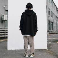 China Polyester Cotton Fleece Ladies Oversized Hoodies 340gsm With Kangroo Pocket for sale
