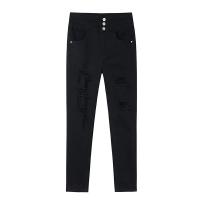 China S-5XL Custom Lady Skinny Denim Pants Slim High Waist Jeans for sale