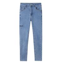 China BEIANJI OEM Low Waist Cropped Women′S Denim Jeans for sale