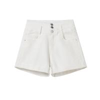 China Leg Straight 4XL XXXXL Zipper Denim Shorts For Women for sale