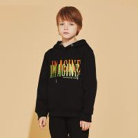 China Customized Logo BEIANJI Kids Cotton Hoodies Boys Tops for sale