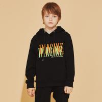 China Customized Logo BEIANJI Kids Cotton Hoodies Boys Tops for sale