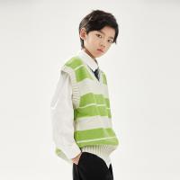 China 100% Cotton Sleeveless Children Sweater Vest Boys Tops for sale