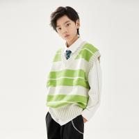 China 100% Cotton Sleeveless Children Sweater Vest Boys Tops for sale