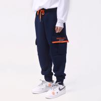 China Breathable Boys 100% Cotton Long Pants 90cm-150cm for sale