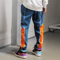 China 260G Elastic Waistband Boys Casual Drawstring Pants 65% Polyester 35% Cotton for sale