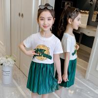 China OEM Cute Beautiful Short Sleeve Summer Tops For Girls for sale