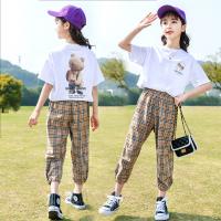 China BEIANJI 2-7 Years Old Girls Tops And Pants Two Pieces Children'S Suits for sale
