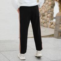 China 95% Cotton 5% Spandex Girls Elastic Waist Pants 120cm To 160cm for sale