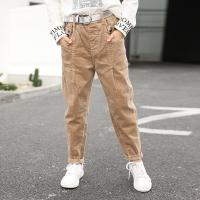 China 120cm 130cm Summer Thin Girls Cotton Pants BEIANJI Children'S Casual Pants for sale