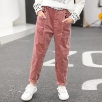 China 120cm 130cm Summer Thin Girls Cotton Pants BEIANJI Children'S Casual Pants for sale