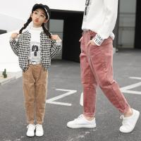 China 120cm 130cm Summer Thin Girls Cotton Pants BEIANJI Children'S Casual Pants for sale