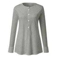 China BEIANJI Career Turn Down Collar Shirt Ladies Stylish Tops for sale