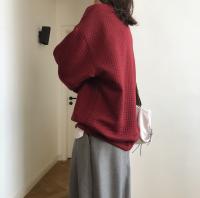 China OEM Apparel Winter Oversized Ladies Round Neck Hoodies Losse Long Sleeves Tops for sale