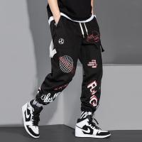 China Men 's Long Pants Custom Clothing Fashion Black Outdoor Pants for sale