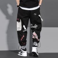 China Men 's Long Pants Custom Clothing Fashion Black Outdoor Pants for sale