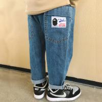 China Children Clothing Production Jeans With Waistband Elastic For Boys for sale