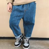 China Children Clothing Production Jeans With Waistband Elastic For Boys for sale