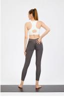 China Yoga Clothes 50%  Spandex 50% Nylon Blended Ladies Workout Fit Pants And Tops for sale