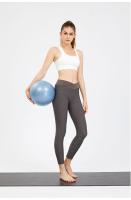 China Yoga Clothes 50%  Spandex 50% Nylon Blended Ladies Workout Fit Pants And Tops for sale