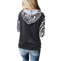China Custom Clothing Women'S Winter Hoodies With Hooded Printing Half - Zipper  S-3XL Cotton&Polyetser for sale