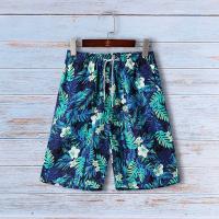 China Low Minimum Clothing Manufacturer Men's Shorts Print Quick Dry With Drawstring Lightweight  Pocket Beach Shorts for sale