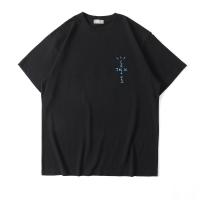 China Streetwear Clothing Fashion Men'S Summer Loose Short Sleeve Cotton T Shirt With Printing for sale