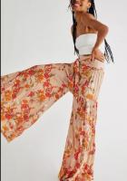 China Women'S Loose Casual Pants Beach Wide Leg Loose Printing Pants for sale