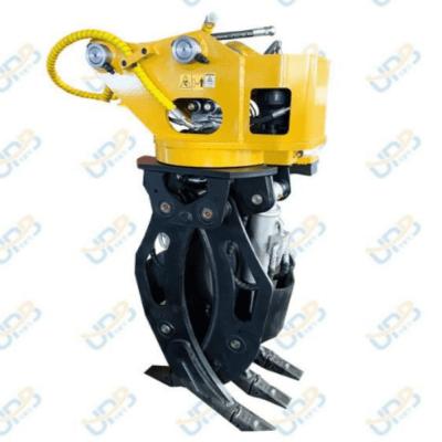 China OEM Hydraulic Rotary Wood Grabber FGS03  For 7 Ton SANY Excavator for sale