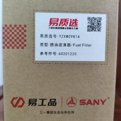 China YGP(OEM) Cost-effective Fuel Filter For 60201220 SANY SY55/SY60/SY85/SY95/SY215/SY305/SY485/SY500 Apply To 4JG1/4JJ1/4BG1/6HK1/6WG1 for sale