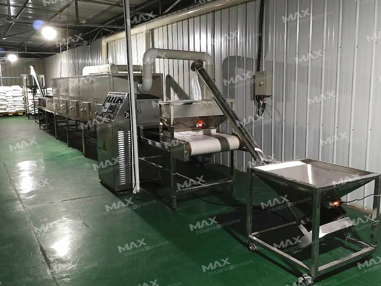 Industrial Microwave Tunnel Conveyor Belt Industrial Microwave Tunnel Conveyor Belt