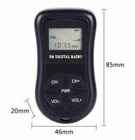 China Military-Grade Encrypted FM Mini Radio Digital Display Biometric Access TEMPEST Certification for Government Strategy Sessions for sale