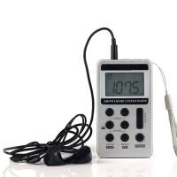China High Quality Portable Mini Pocket Digital AM FM Stereo Radio Rechargeable with LCD Display Plastic Material Speaker for sale