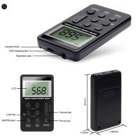 China Newest Mini Radio Portable AM/FM Dual Band Multi-Functional USB Rechargeable Handheld Cheap Portable AM FM Radio for sale