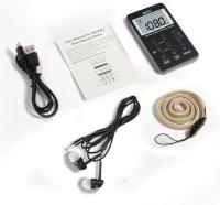 China High Quality Mini USB Recharge Stereo Radio Portable FM & AM with LCD Display Digital Screen and LED Flashlight for sale