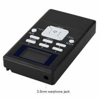China Berserk FM Portable Mini Antenna Radio Plastic Mini FM Car & Pocket Radio with Screen Display & Recording Function for sale