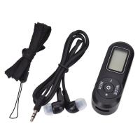 China Portable Digital FM Radio Board USB Socket Mini Manual Stereo Internet Clock Display for Speaker Pocket Style 2xAAA Battery for sale